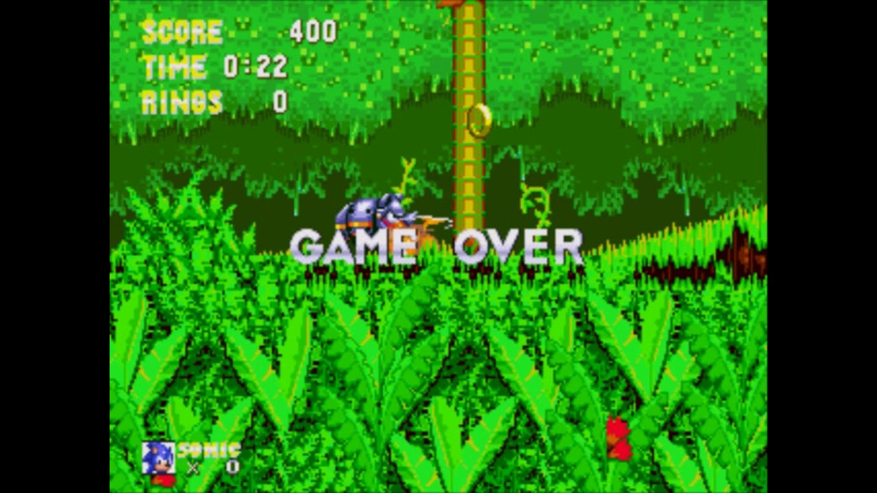 Game Over: Sonic the Hedgehog 3 (Genesis) - YouTube