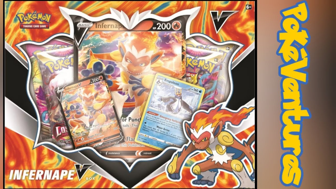 Pokemon | Infernape V Box | Pokeventures - YouTube