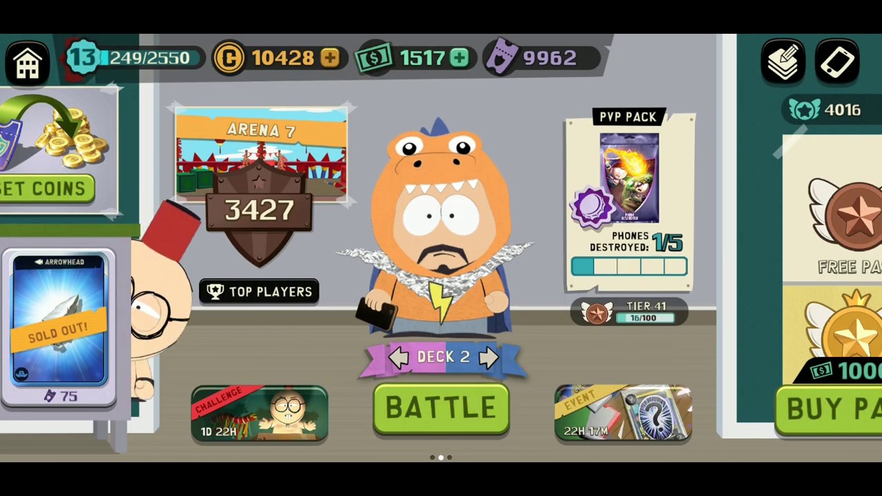 South Park Phone Destroyer, Candy Destroyer Challenge, Butter's ...