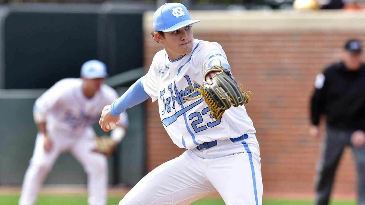 UNC Baseball: Baum's Gem Leads Carolina Over Duke, 1-0 - YouTube