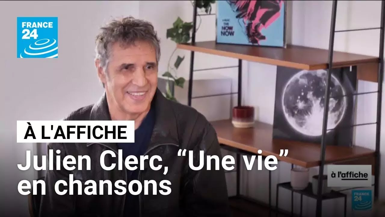 Julien Clerc, “Une vie” en chansons • FRANCE 24 - YouTube