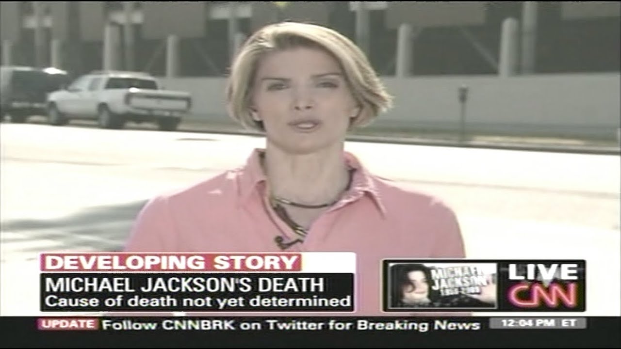 Susan Roesgen's coverage of Michael Jackson's death for CNN - YouTube