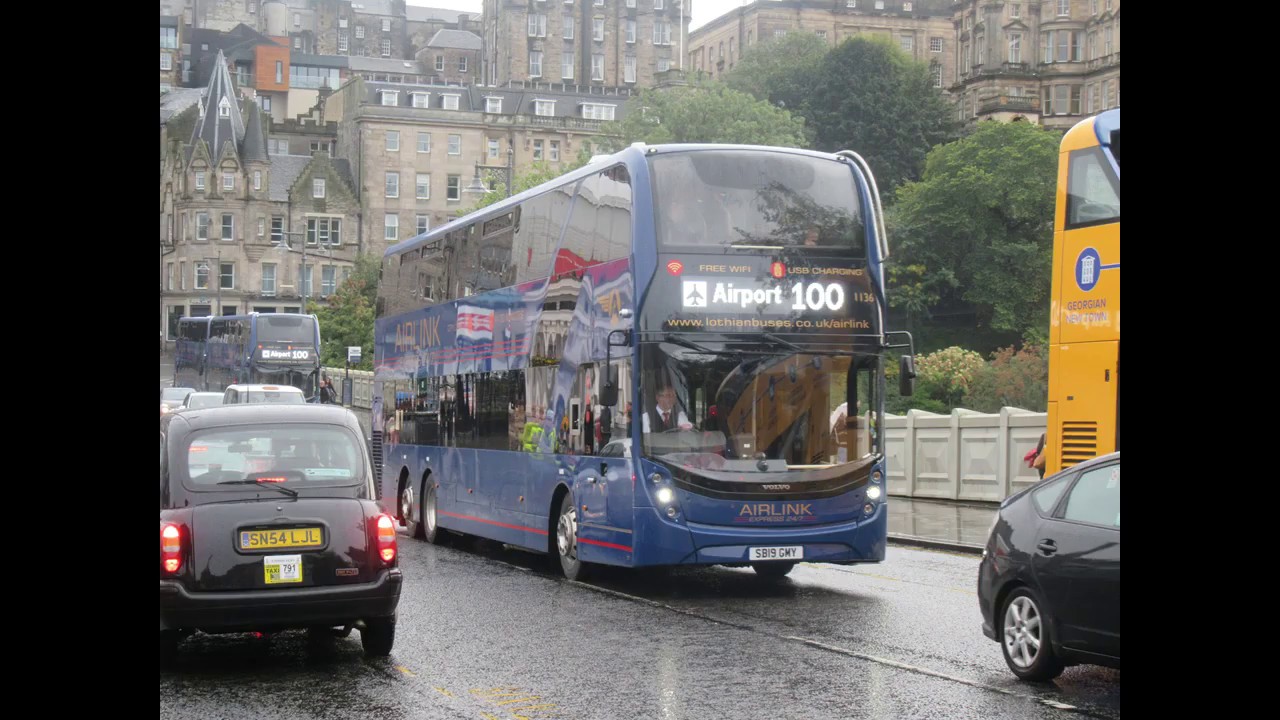 Buses and trams at Edinburgh, Scotland (photo video) - 27th to 29th ...