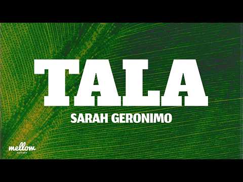 SARAH GERONIMO - TALA (Lyrics)