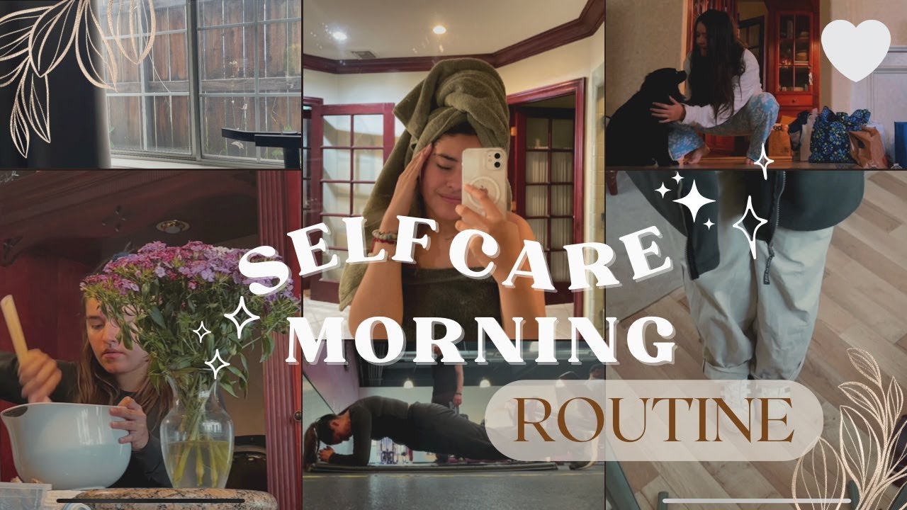 9am Morning Routine !🌷⛅️ | Self care, journaling,🎧 working out, chill ...