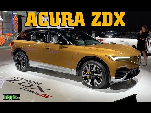 Acura ZDX. Discover the new Acura ZDX EV inside and out! - YouTube