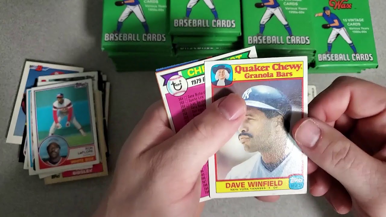 20201222 - Repacked Wax Baseball - YouTube