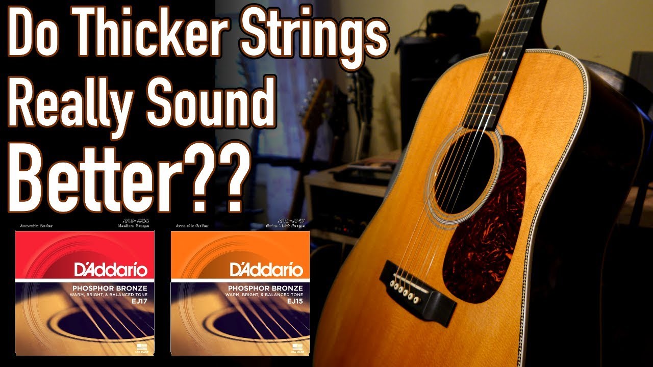 Does String Gauge Affect Tone 10 s Vs 13 s Comparison YouTube