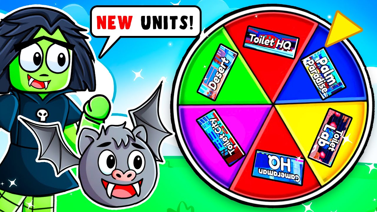 Spinning The Map Wheel Using NEW UNITS Only! - YouTube