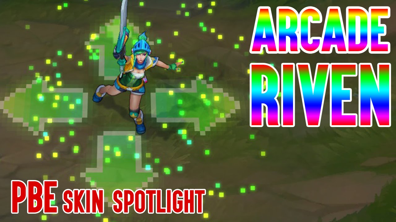 ARCADE RIVEN - NEW SKIN | LUSOR SKIN SPOTLIGHT (PBE) - YouTube