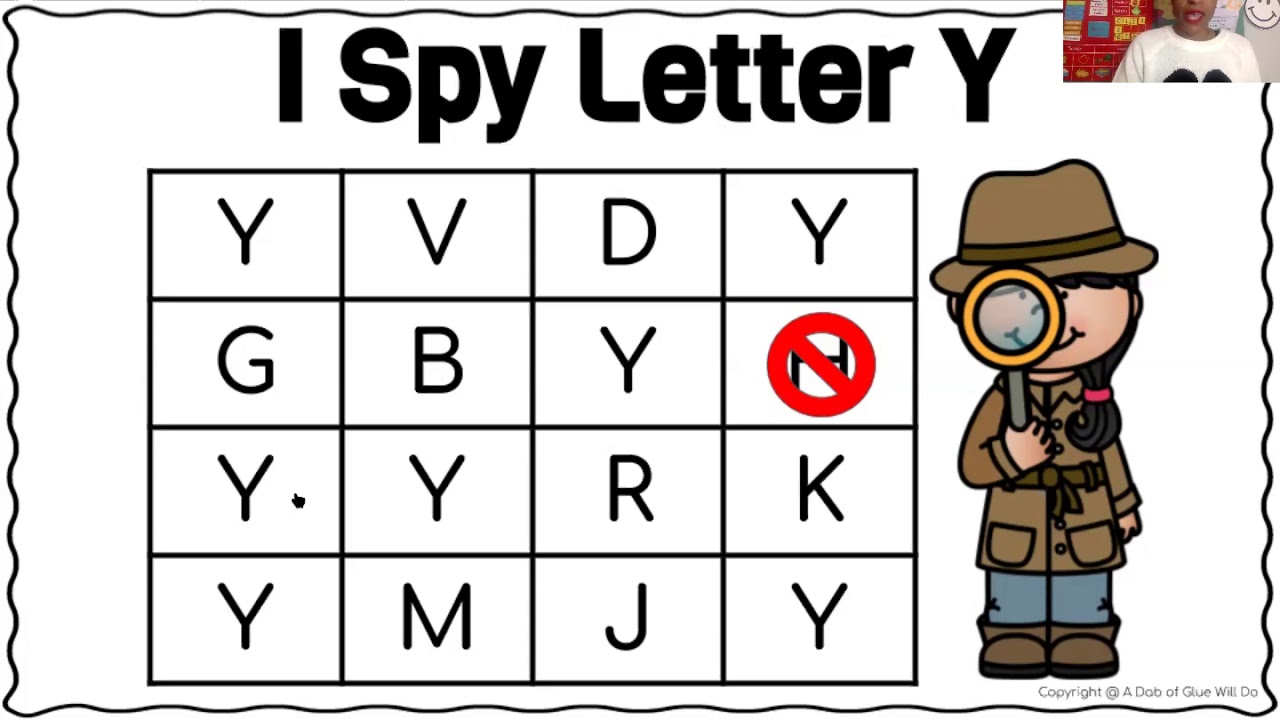 I Spy The Letter Y - YouTube