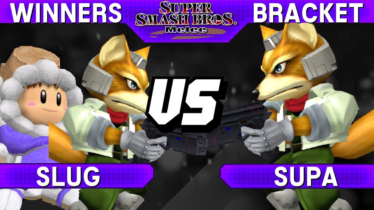Smash Melee - SluG (Fox / ICs) vs Supa (Fox) - S@LT 192 Winners Bracket ...