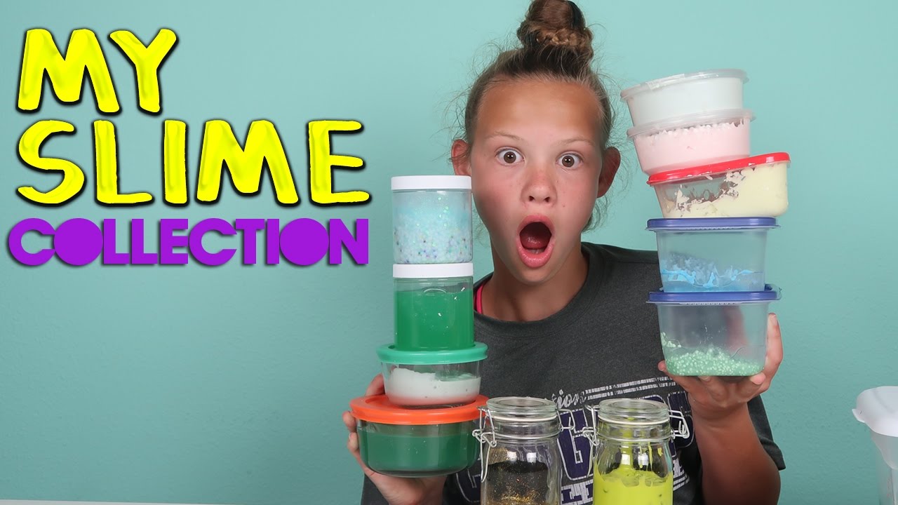 MY SLIME COLLECTION | DIY SLIME, SLIME RECIPES, & SLIME I'VE BOUGHT ...