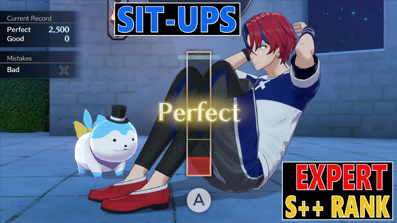strength training sit ups expert s++ rank perfect score - Fire emblem ...