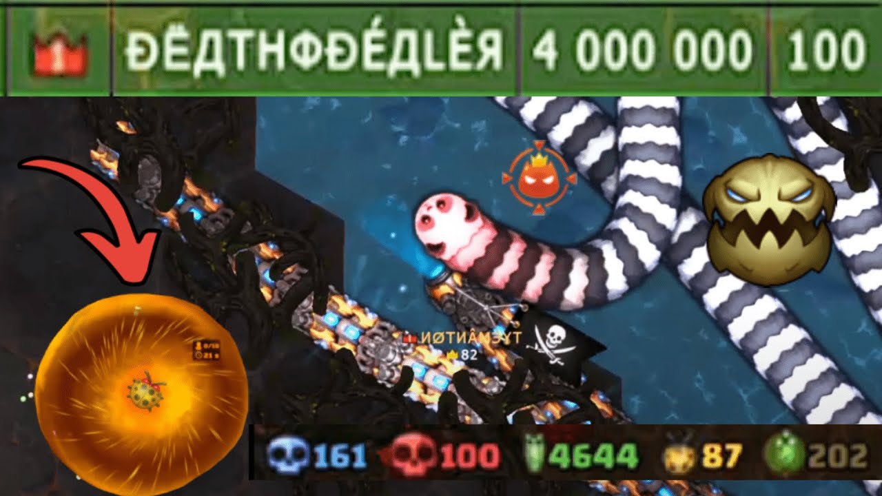 🐍 LiTTLE BiG SNAKE 🔥4 000 000 🔥 Gameplay 👑👑| No Dungeons 🚫 | Rebel ...