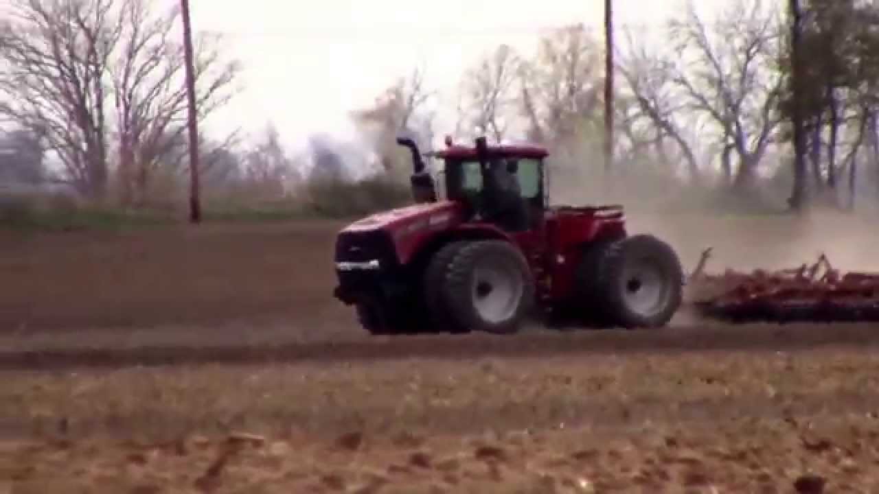 Case IH Steiger 350 HD and Krause Landsman. - YouTube