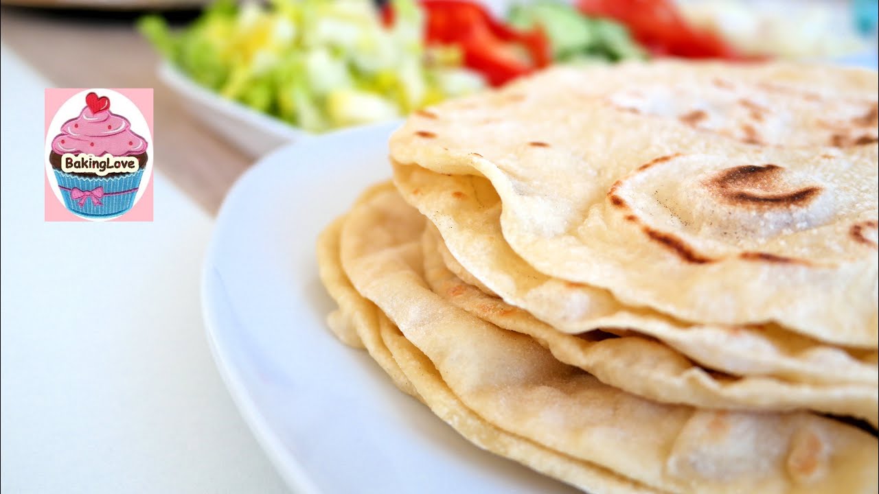 Einfaches Pfannenbrot / Nane sele / ideal als Dürüm oder Wrap zu ...