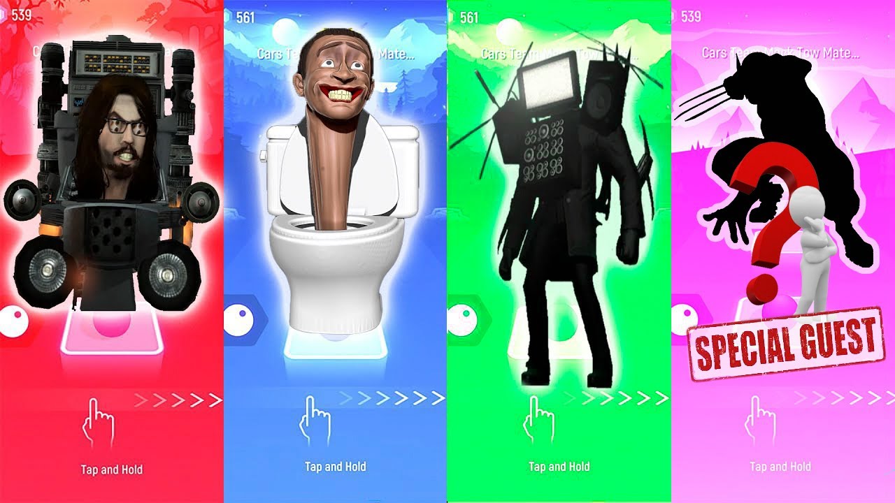 Jesus Skibidi Toilet vs Skibidi Toilet vs Titan TV vs Special Guest ...