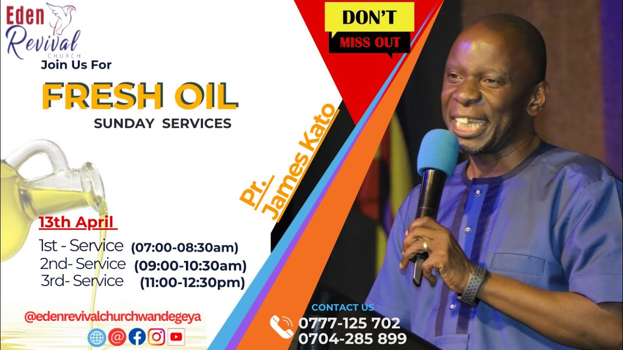 Sunday Service (Luganda) - The Person of the Holy Spirit | Pr. James ...