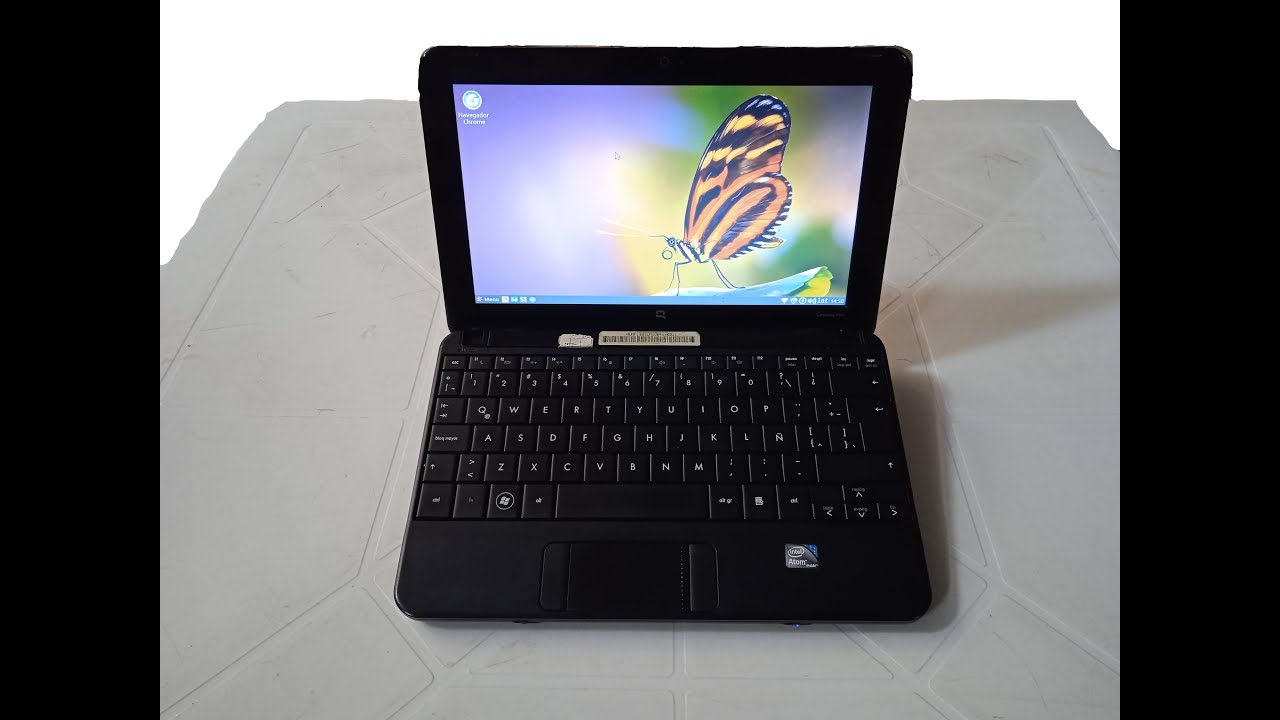 Portátil Compaq Mini CQ10 - YouTube