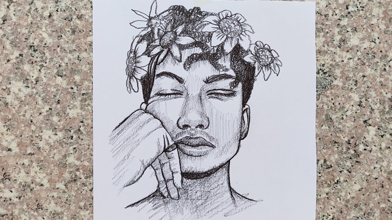 how to draw a man 1 - YouTube