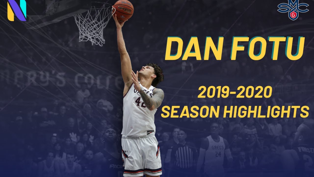 Dan Fotu Saint Mary's Gaels Sophomore Highlight Montage 2019-2020 ...