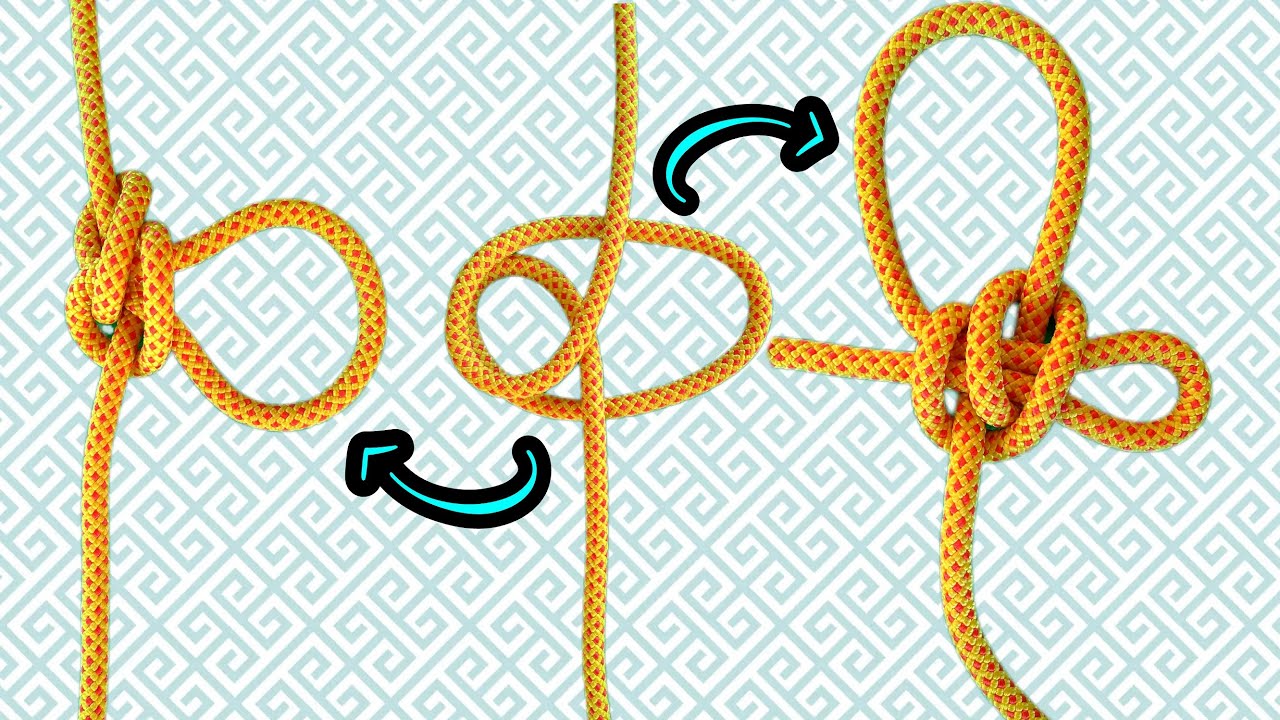 Rope Hacks And Tying rope technique. #knots - YouTube