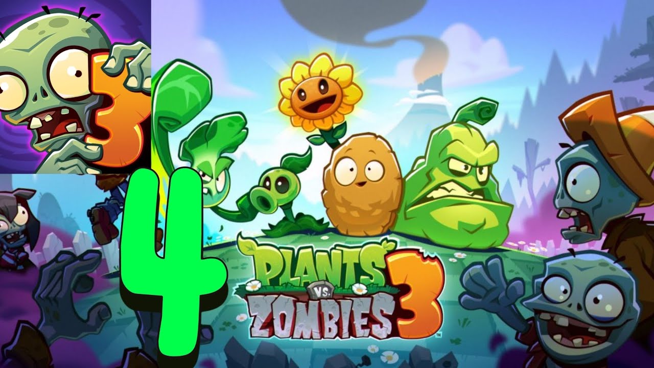Plants vs. Zombies 3: Welcome to Zomburbia - Level #4/ Gameplay ...