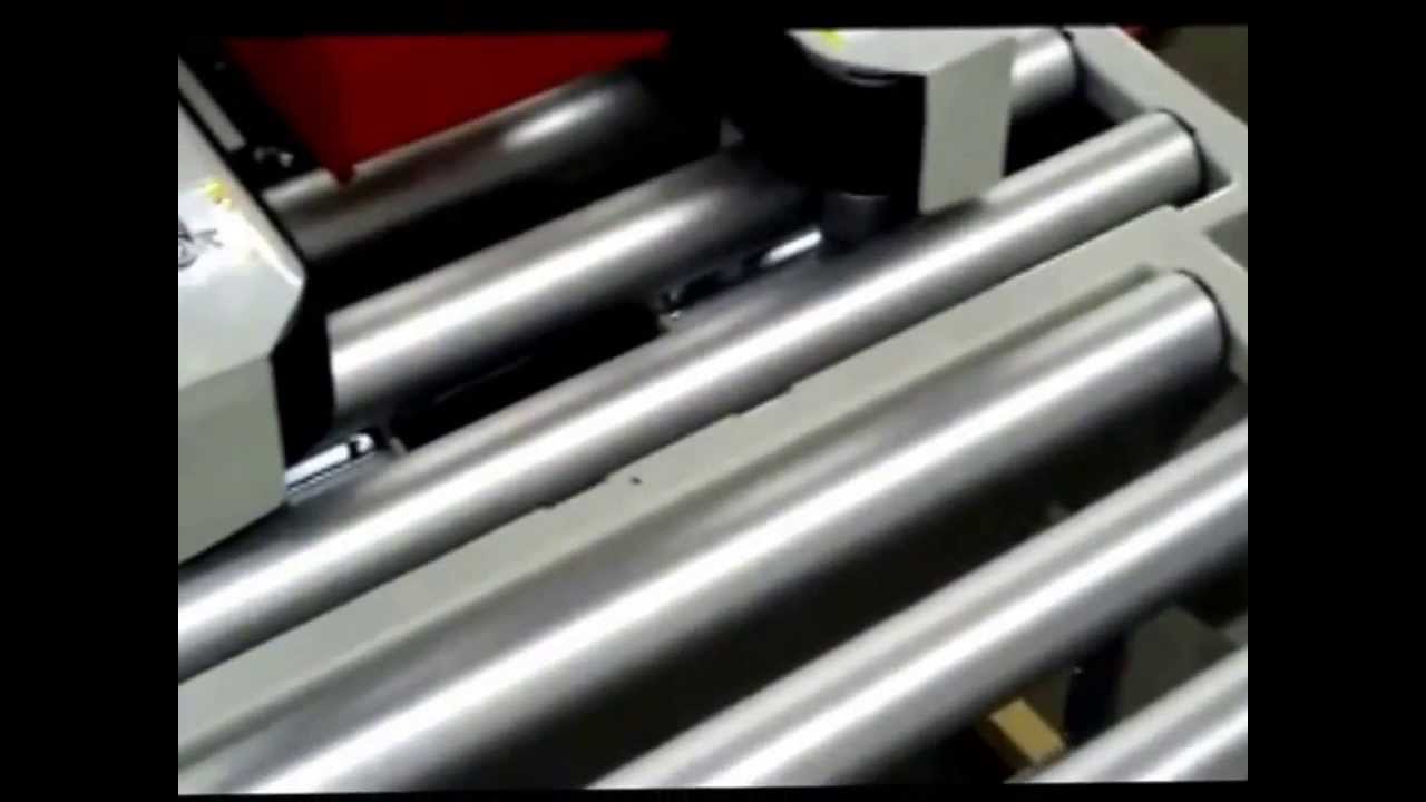 In-Line L-Clip Tape Machine - YouTube