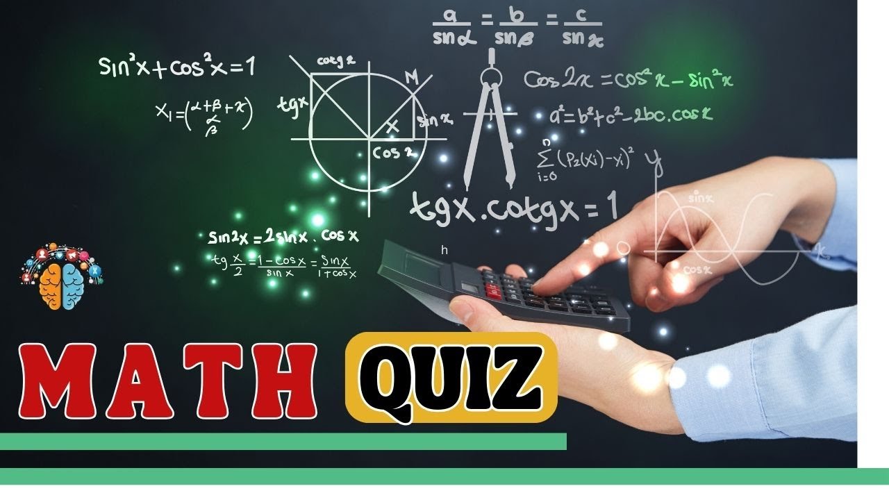 Questions Math Quiz 📐Mathematic Trivia 📏 With Easy Equations In The ...