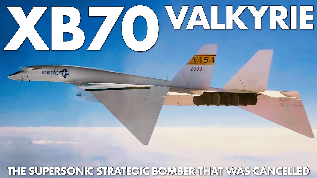 XB-70 Valkyrie | The Supersonic Strategic Bomber | Airplanes That Got ...