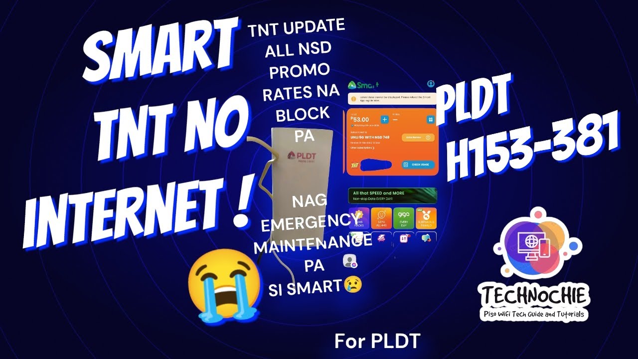 PLDT H153-381 NO INTERNET ?? KAHIT NAKA AVAIL NG PROMO ? EMERGENCY ...