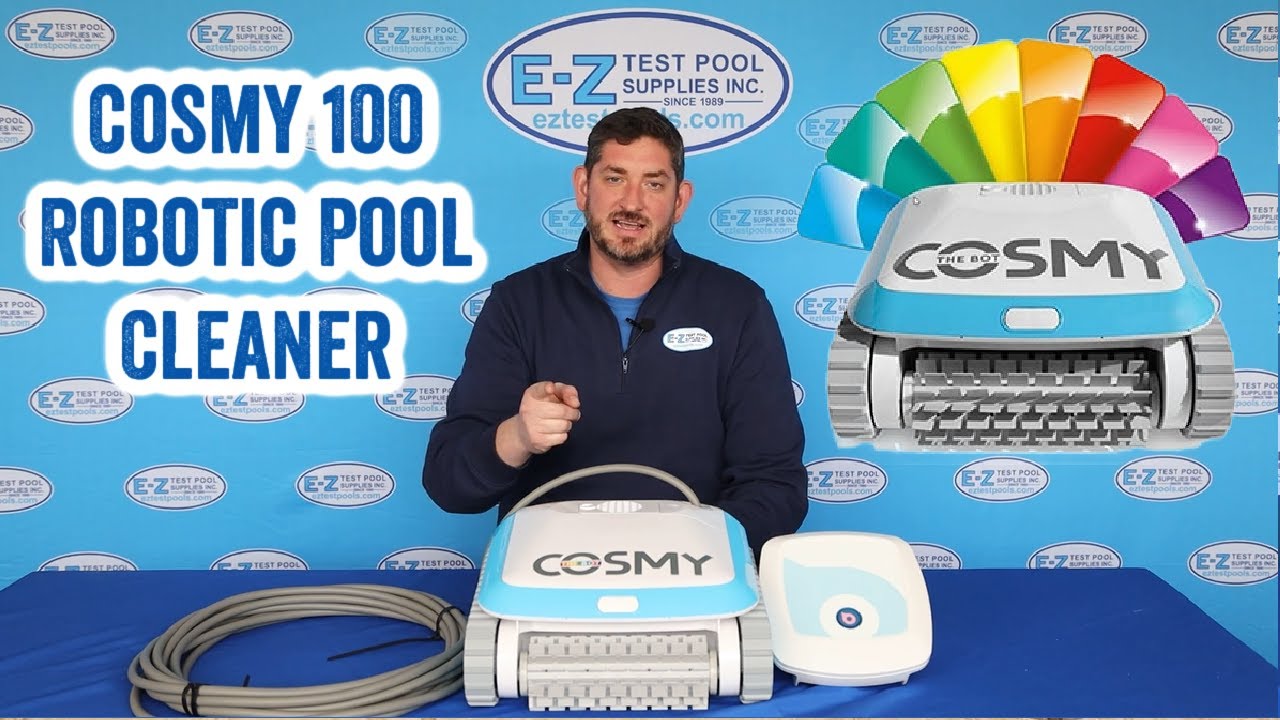 Cosmy The Bot 100 - Above Ground Pool Cleaner🌞💦 - YouTube