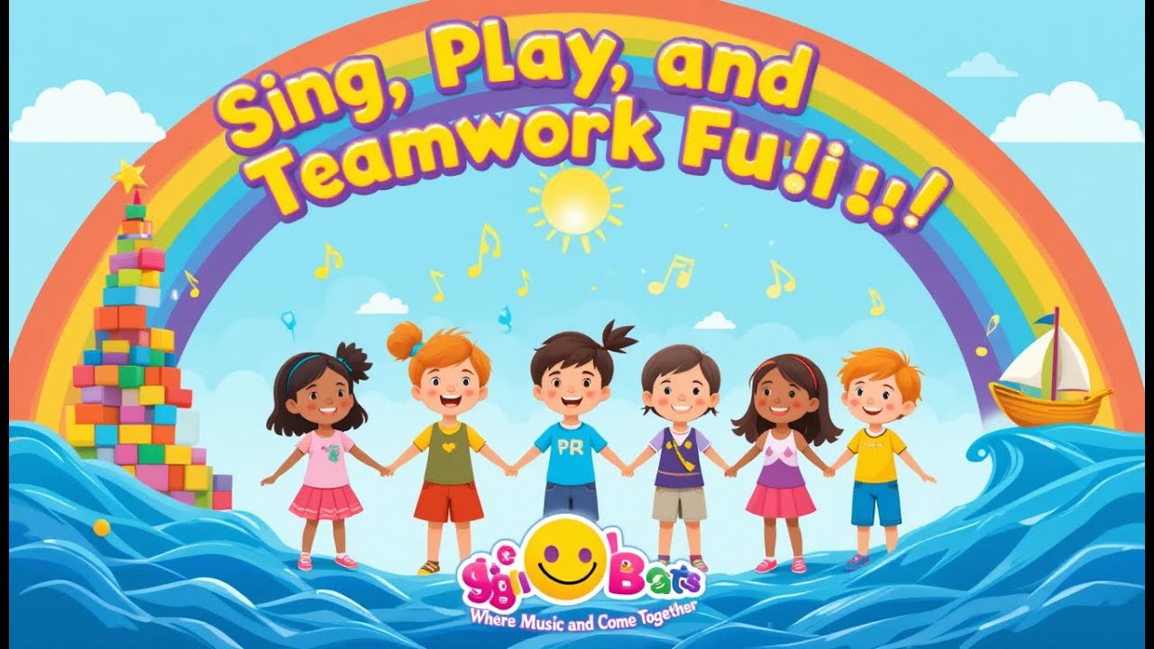 Sing, Play, and Teamwork Fun! 🎵 | Giggle Beats Kids Educational Song ...
