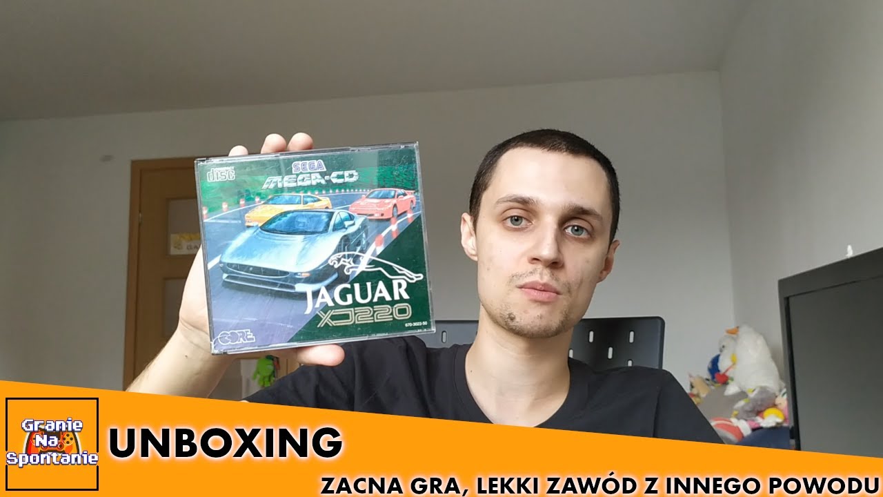 Unboxing (PL) - Jaguar JX220 (1993 - Mega-CD) - YouTube