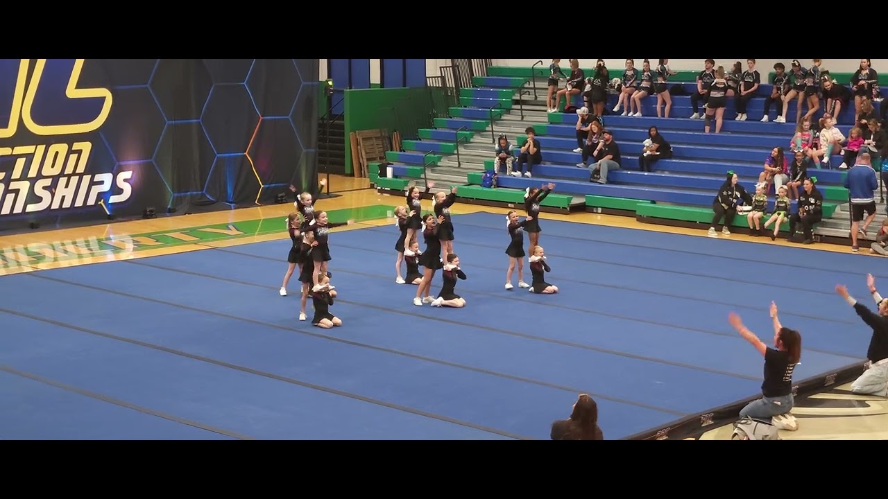 Addison cheer competition Doherty - YouTube