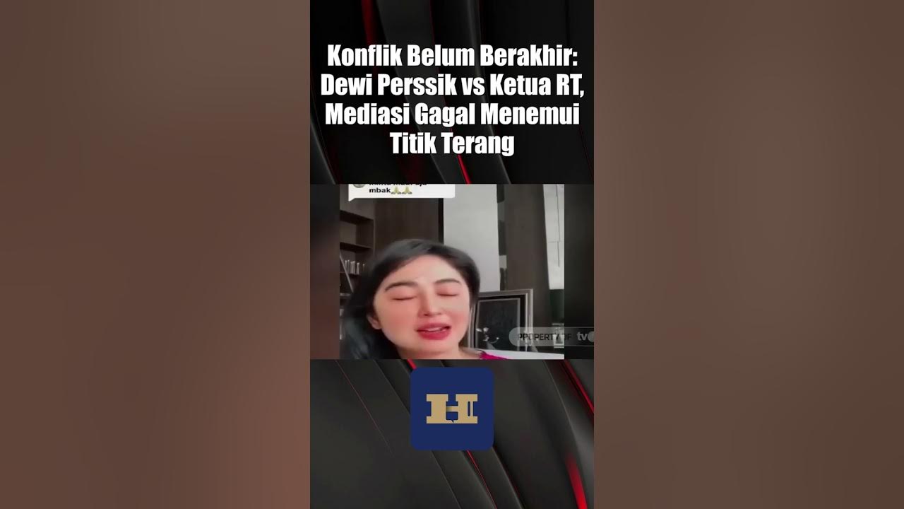 Konflik Berlanjut: Dewi Perssik dan Ketua RT, Mediasi Gagal Menemui Titik Terang - YouTube
