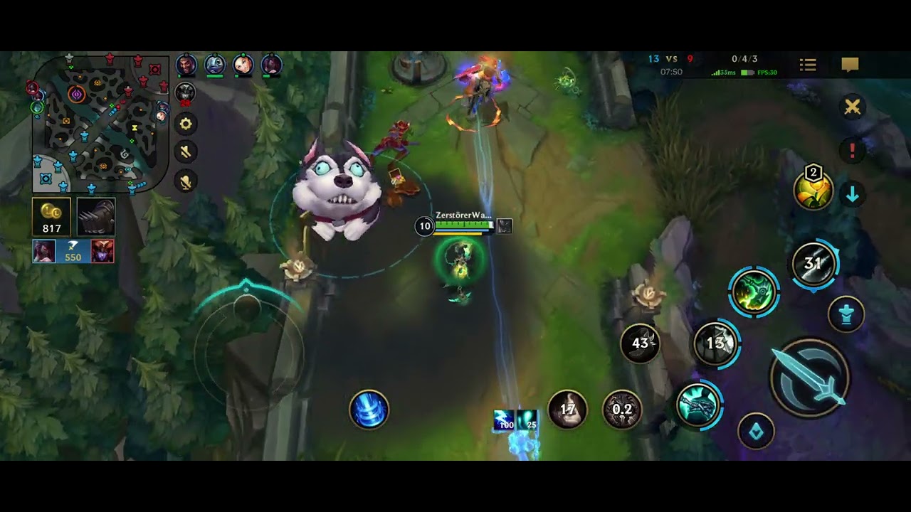 Wild Rift Spellbook Thresh hook Master win - YouTube