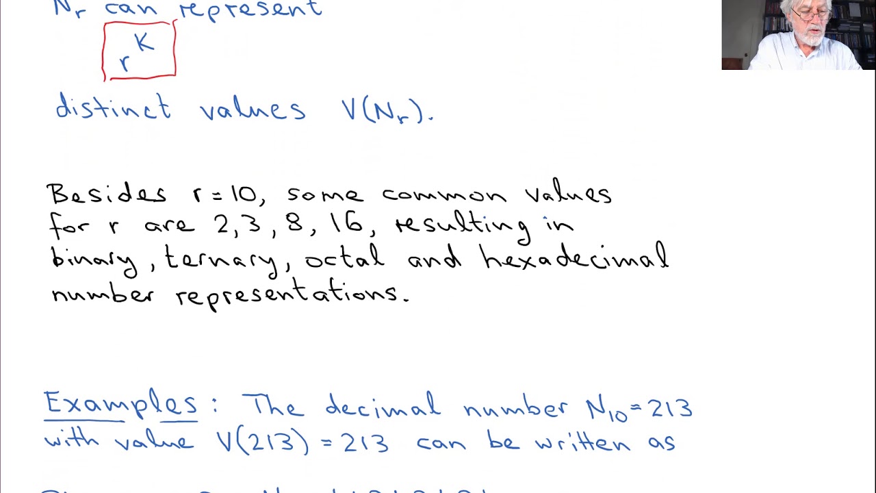 Number Systems with Radix r - YouTube