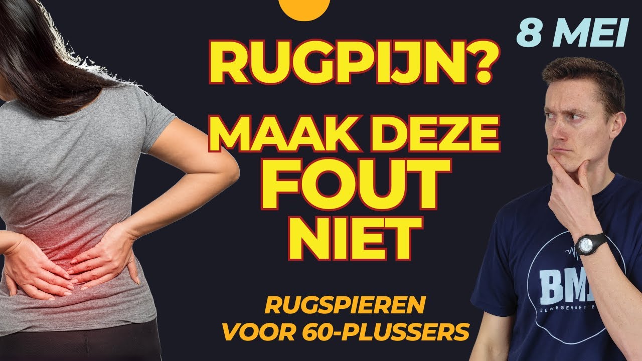Ik maakte 10 jaar lang deze fout, waardoor ik RUGPIJN had ...