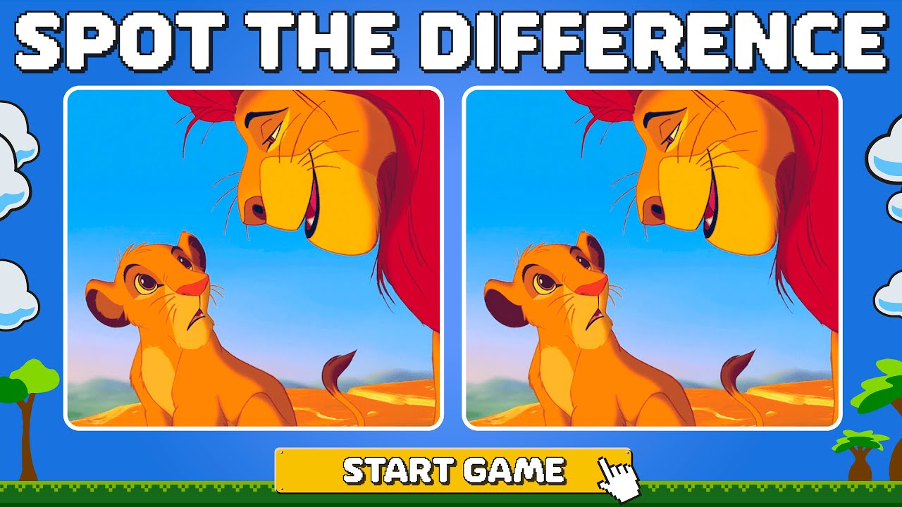 Can You SPOT THE DIFFERENCE? LION KING Find the Difference Quiz ...