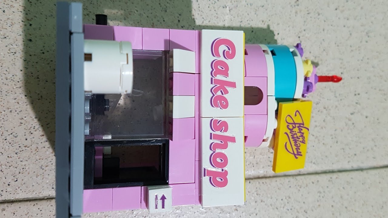 Lego Cake Shop 2/4 - YouTube