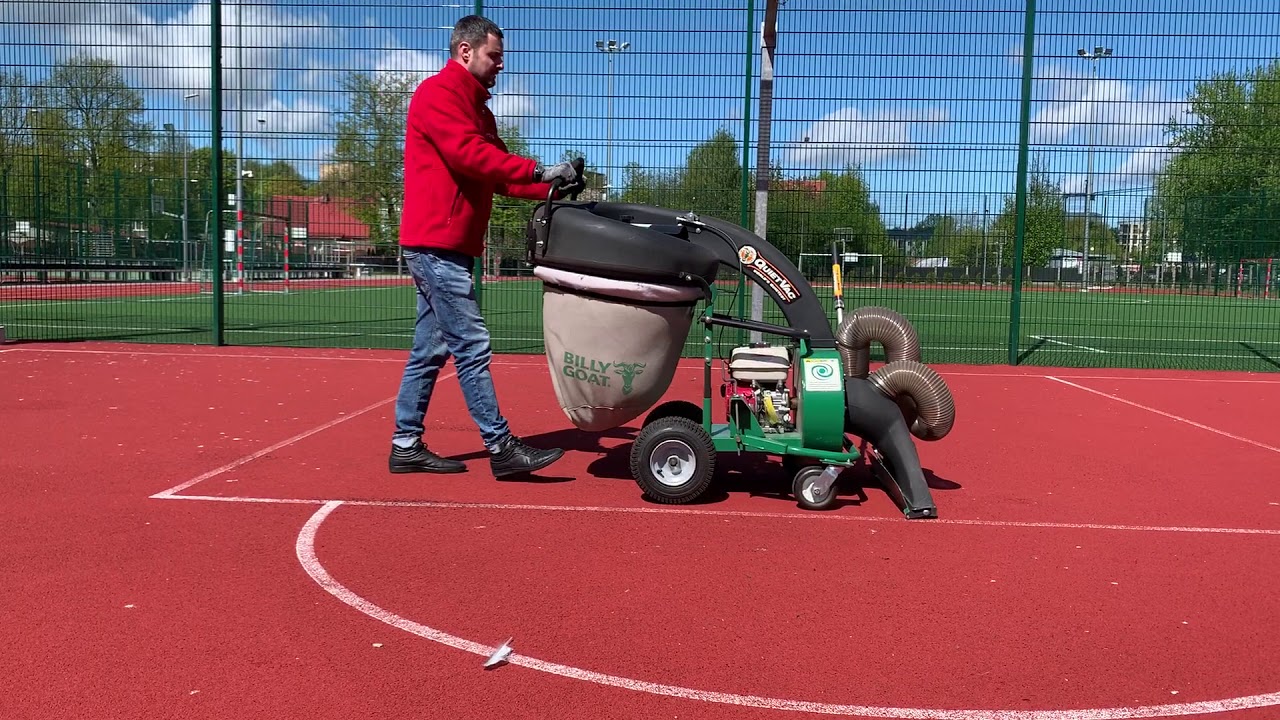 Billy Goat QV550H test - YouTube