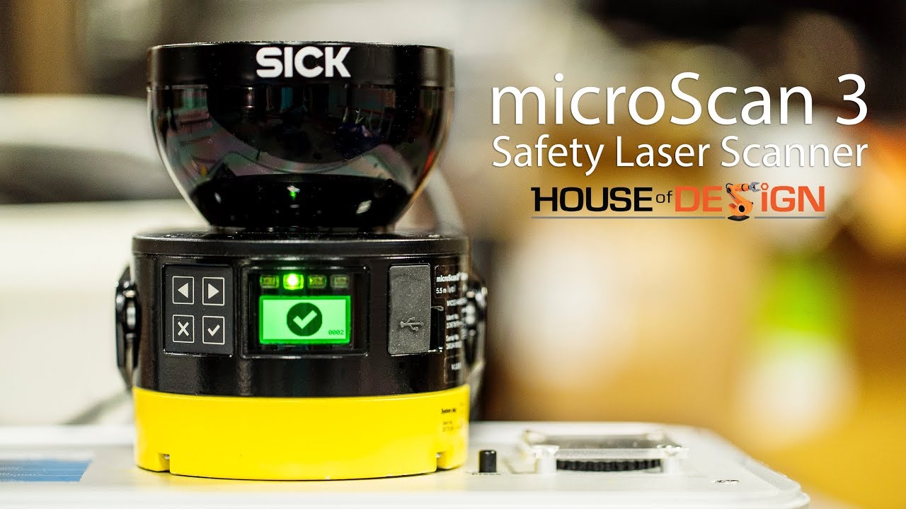 microScan3 Safety Laser Scanner by SICK - House of Design Robotics ...