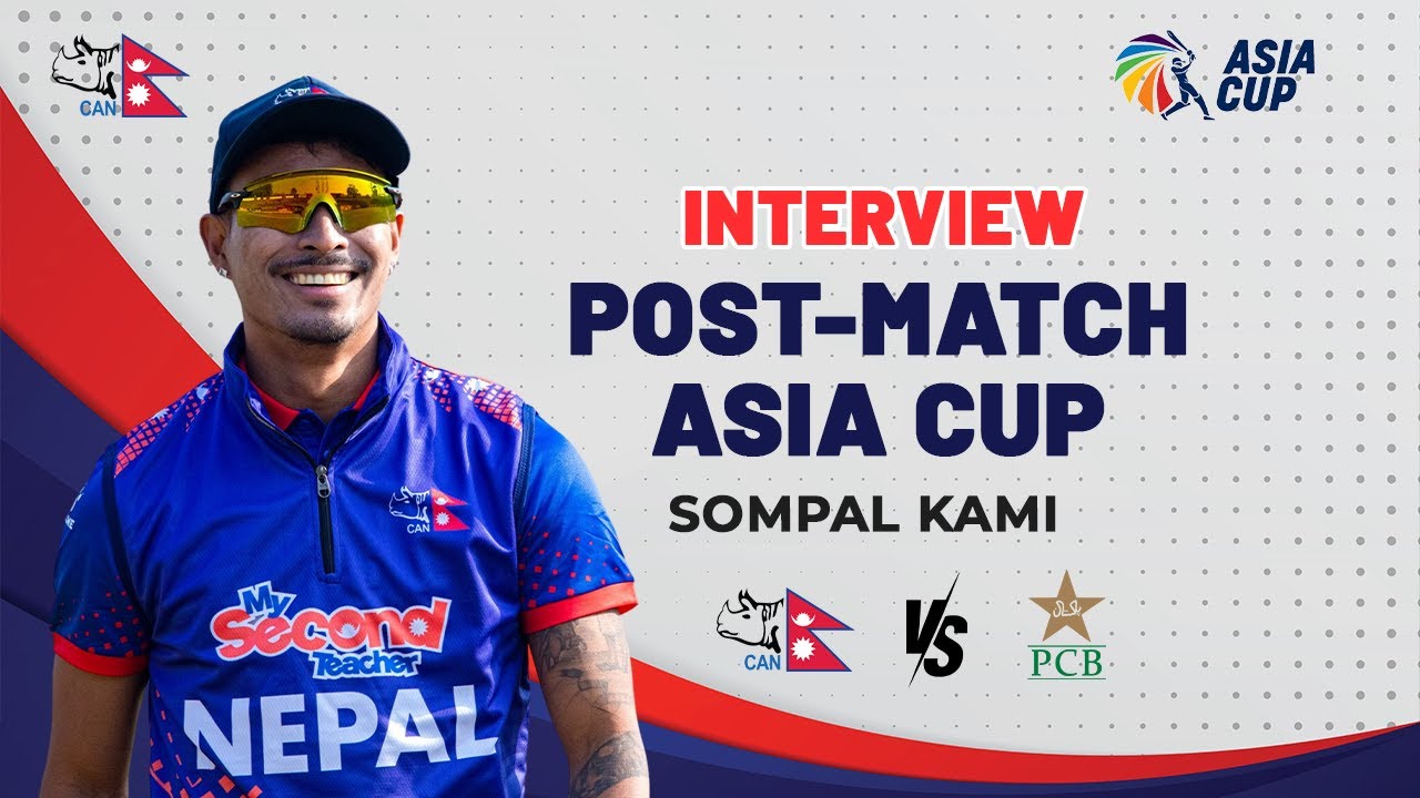 Sompal Kami | Despite the Result, we need to give our best | Post Match ...