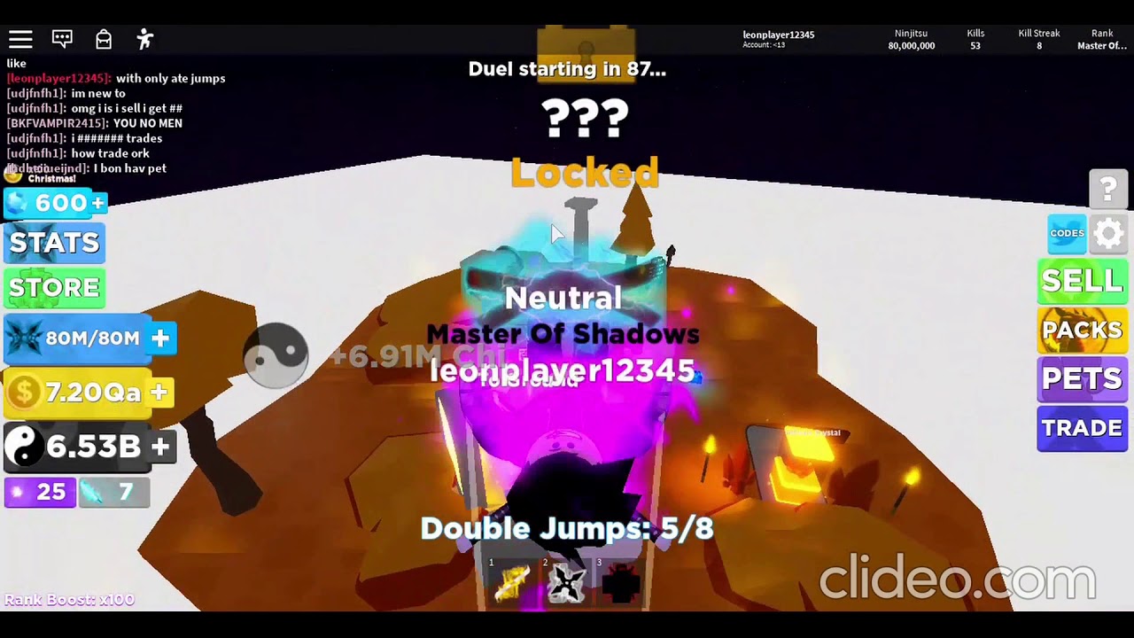 Getting to The two next islands After Astral Island in Ninja Legends ...