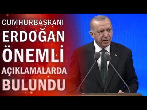 Cumhurbaşkanı Erdoğan, Türkiye Sigorta Tanıtım Töreni'nde önemli açıklamalarda bulundu