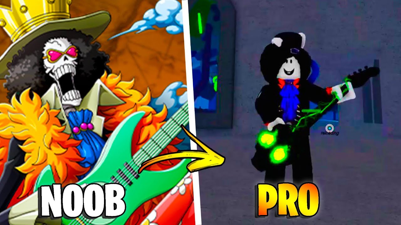 COMO VIRAR O BROOK E PEGAR A SOUL GUITAR NO BLOX FRUITS - YouTube