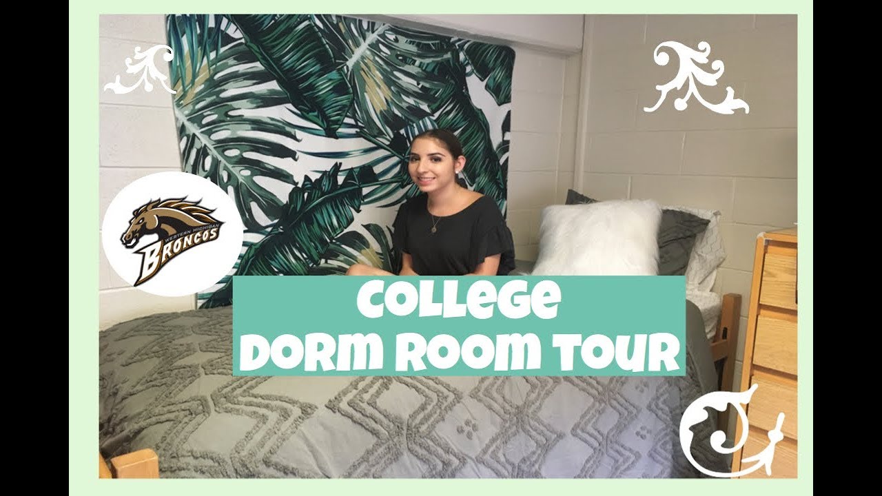 College Dorm Room Tour - YouTube