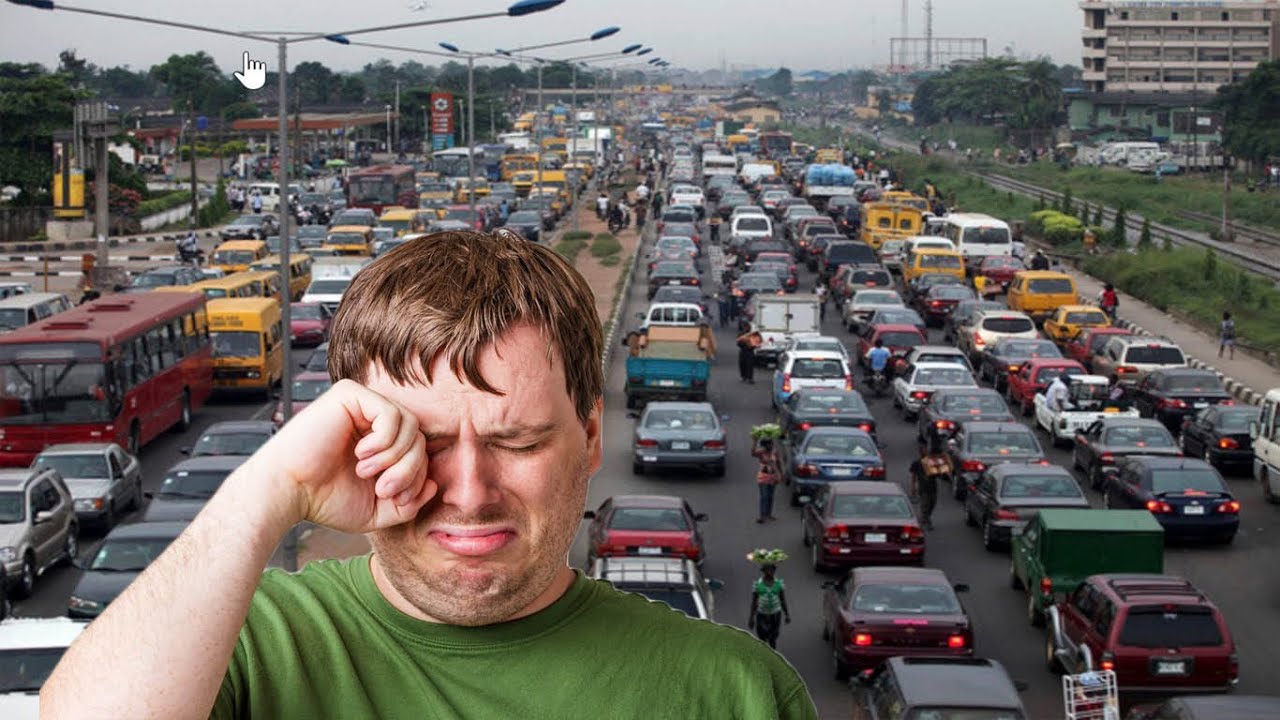 Stuck In CRAZY Traffic In a DANGEROUS Area - YouTube